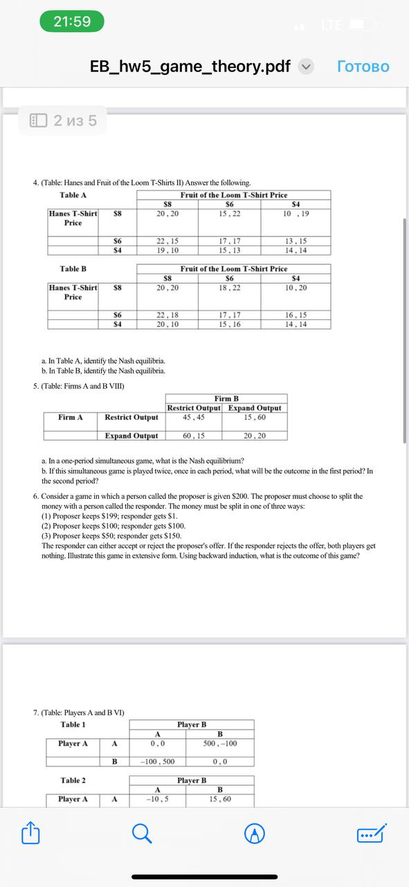 Solved 4. (Table: Hanes and Fruit of the Loom T-Shirts II) | Chegg.com