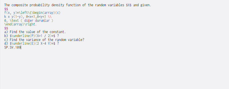 Solved The composite probability density function of the | Chegg.com