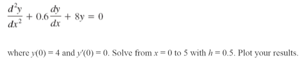Solved WRITE A MATLAB CODE TO SOLVE THE FOLLOWING PROBLEM | Chegg.com