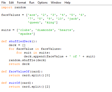 Solved We need to import the following file as a module: | Chegg.com