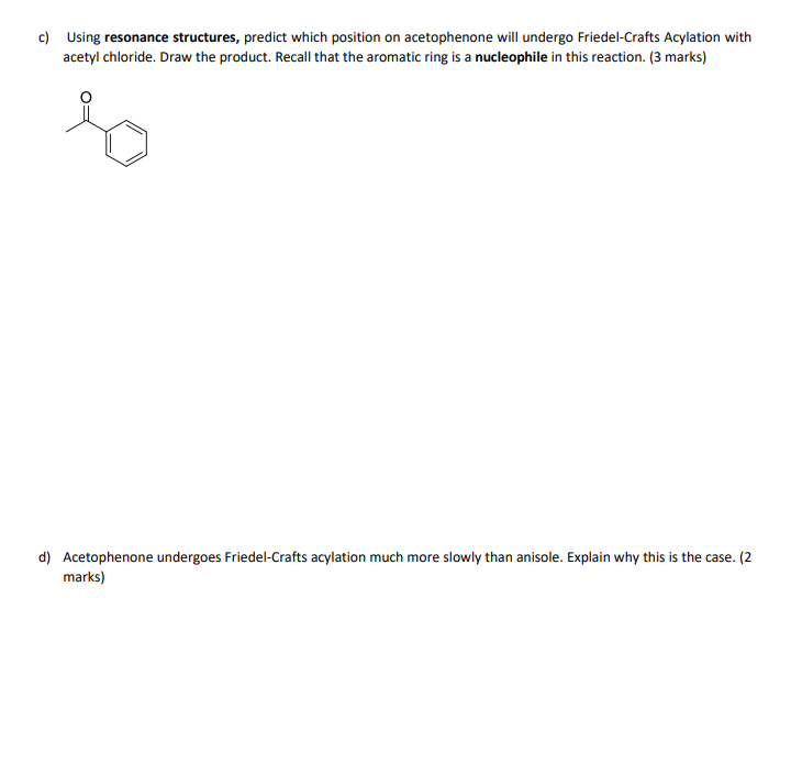 Solved a) Using resonance structures, predict which two | Chegg.com