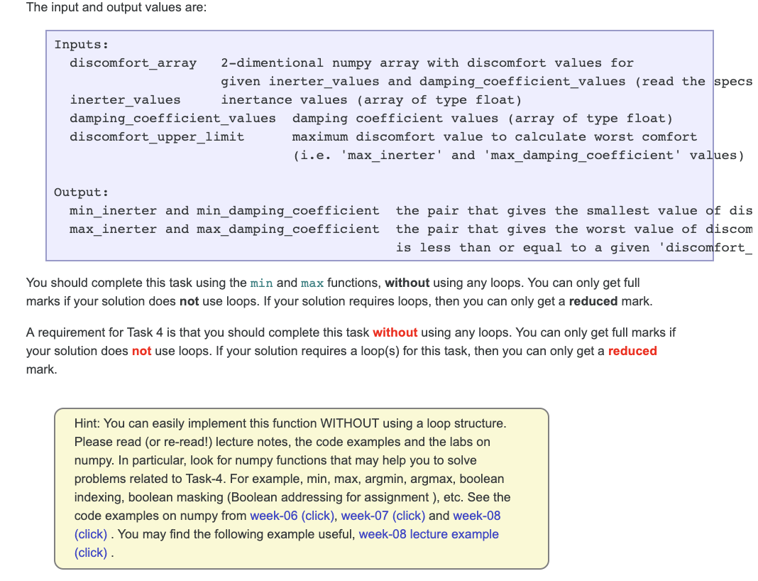 Solved This task does not allow any loops and so I am stuck. | Chegg.com