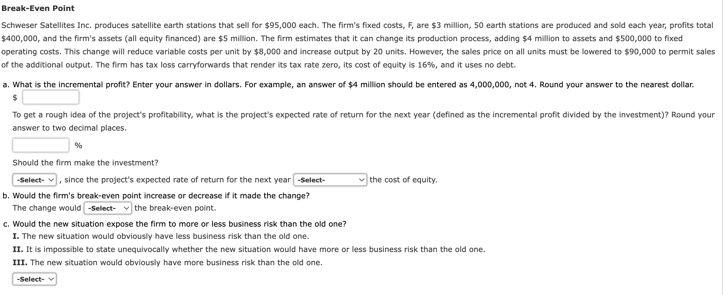 Solved option 1 drop down: yes or no Option 2 drop down: | Chegg.com
