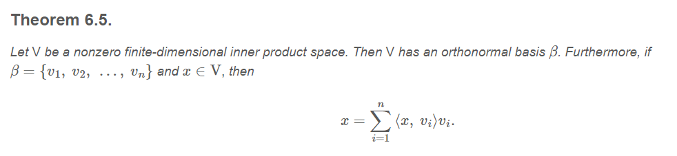 Solved Let V be a nonzero finite-dimensional inner product | Chegg.com