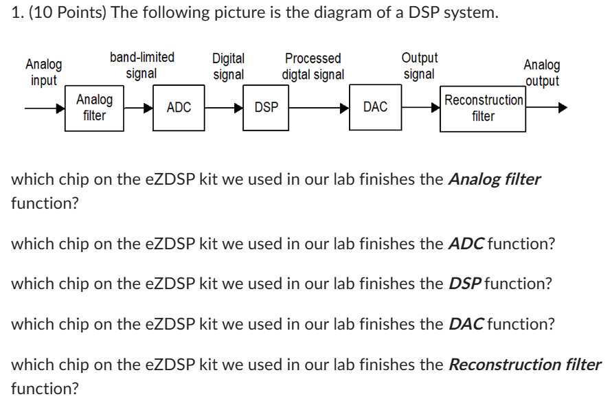 Solved Please answer the following:(10 ﻿Points) ﻿The | Chegg.com
