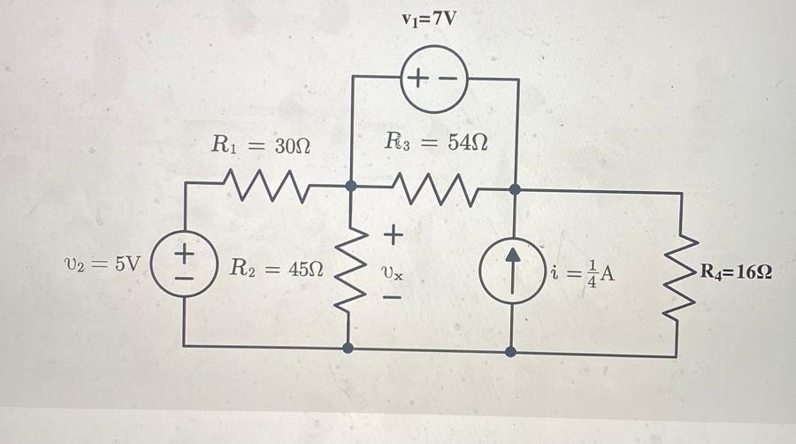 Solved solve by using superposition method. | Chegg.com