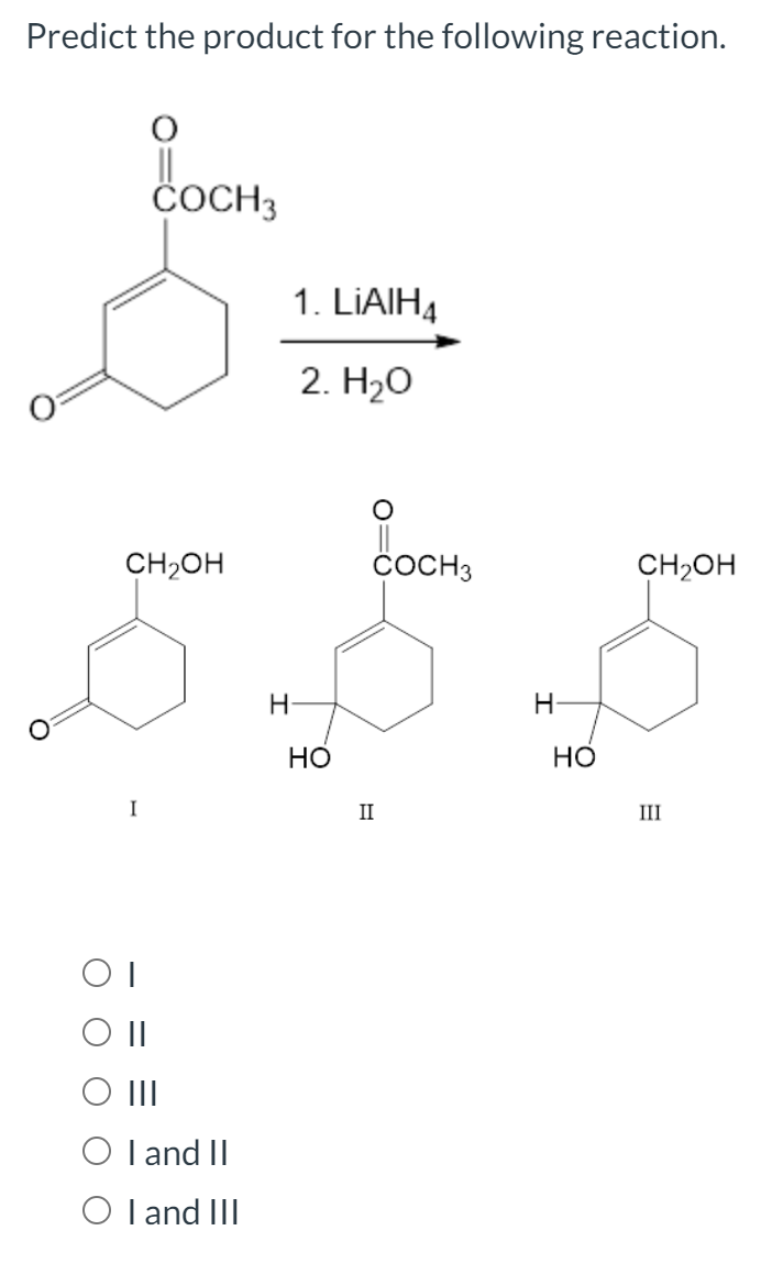 Solved What is the most likely product of the reaction | Chegg.com