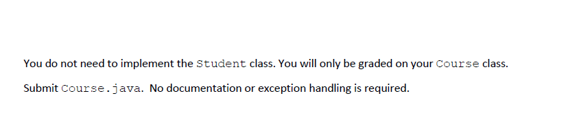 Solved Assume you are given the following student class | Chegg.com Solved Assume you are given the following student class | Chegg.com