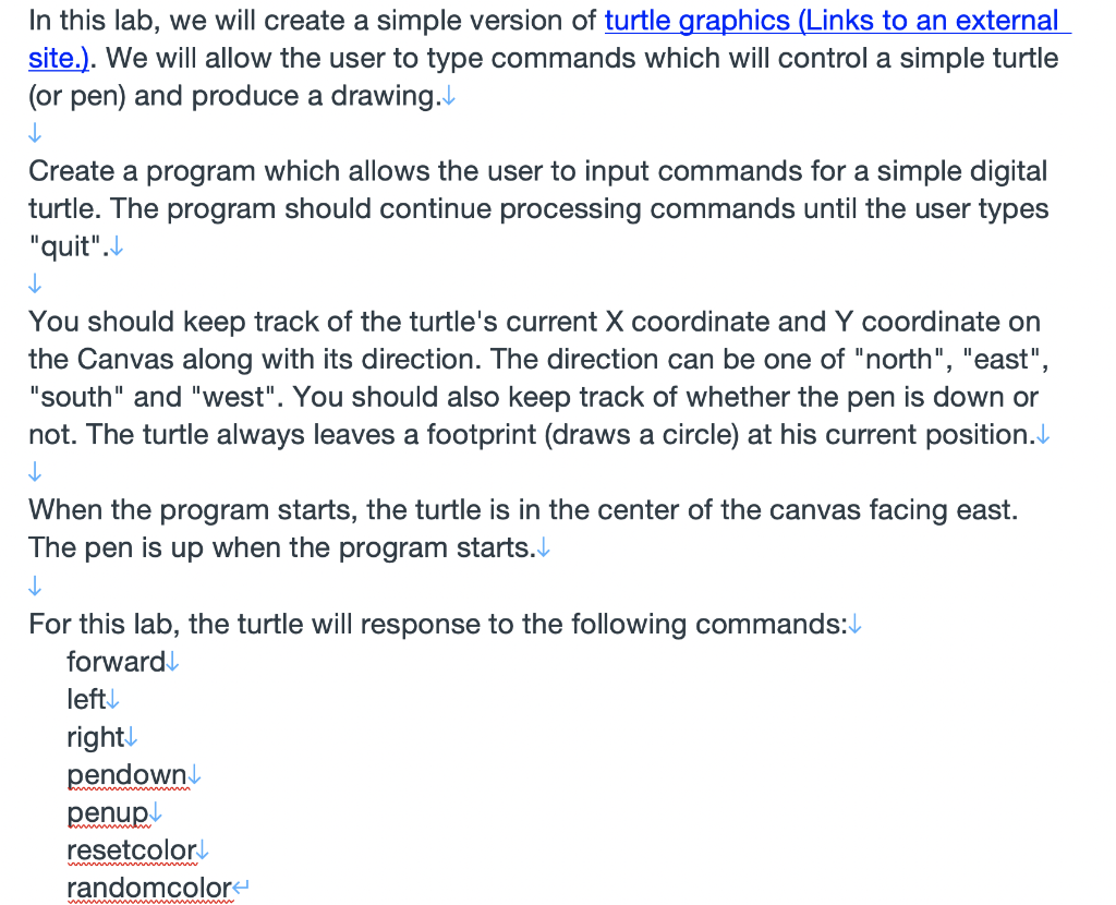 In this lab, we will create a simple version of | Chegg.com