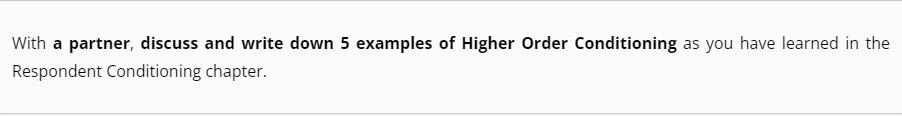 Solved With a partner, discuss and write down 5 examples of | Chegg.com
