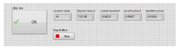 LabVIEW – Counter design In this task, create a click | Chegg.com