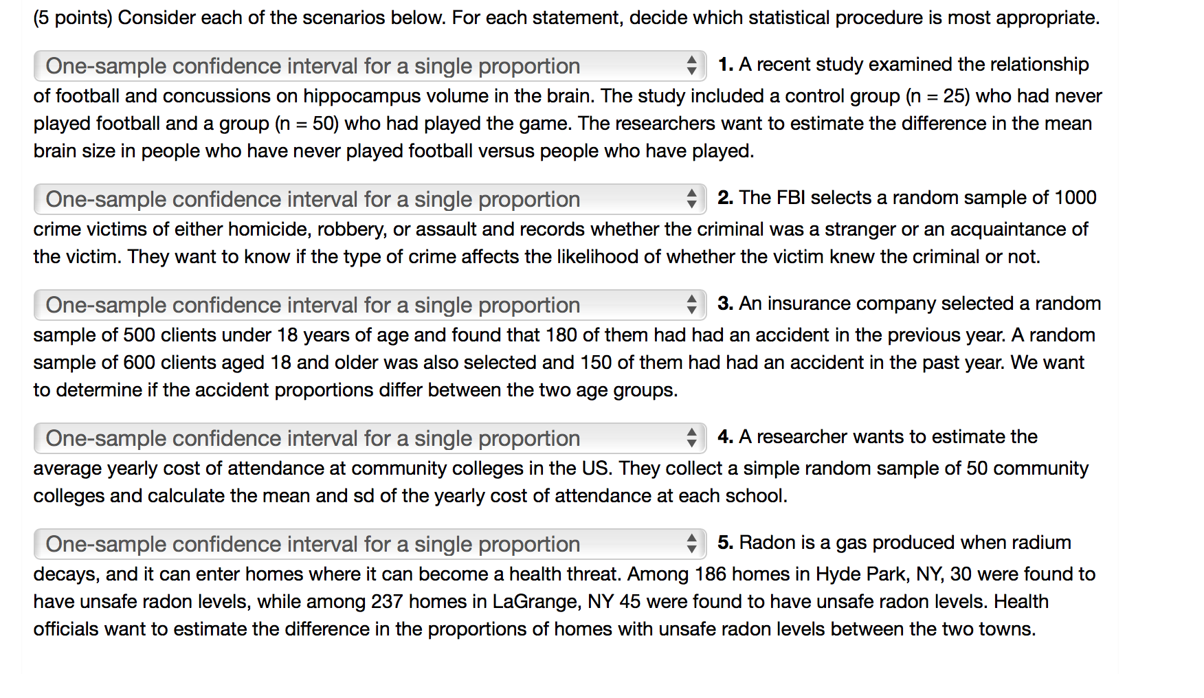 Solved ? One-sample hypothesis test for a single proportion | Chegg.com
