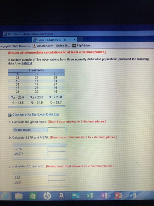 Solved http// e Eam 1: Chapters 10-13 X engageNOWv2 Online | Chegg.com
