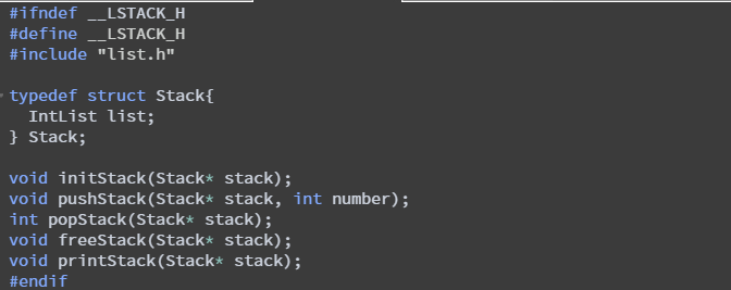 Solved #include "LStack.h" void initStack(Stack * | Chegg.com