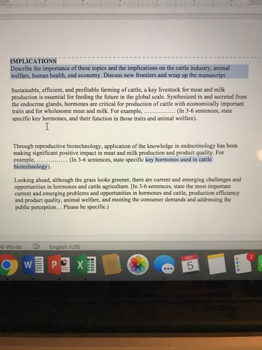 Solved IMPLICATIONS Describe the importance of these topics | Chegg.com Solved IMPLICATIONS Describe the importance of these topics | Chegg.com