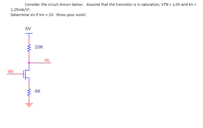 Solved Consider the circuit shown below. Assume that the | Chegg.com