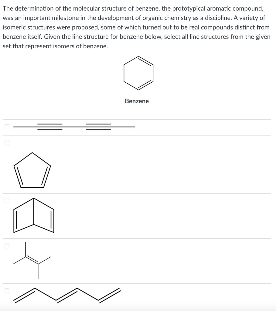Solved The determination of the molecular structure of | Chegg.com