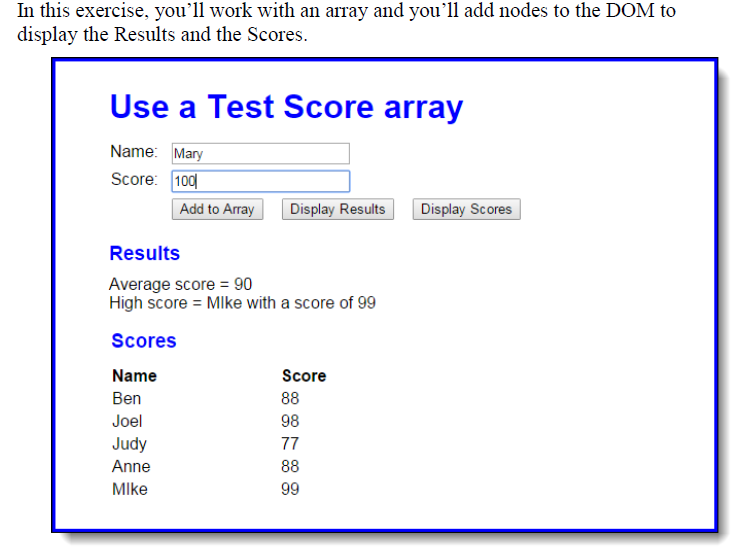 36 Display Array In Table Javascript Modern Javascript Blog