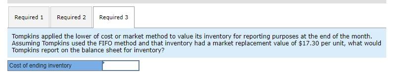 Solved Case D Tompkins Company reports the following | Chegg.com