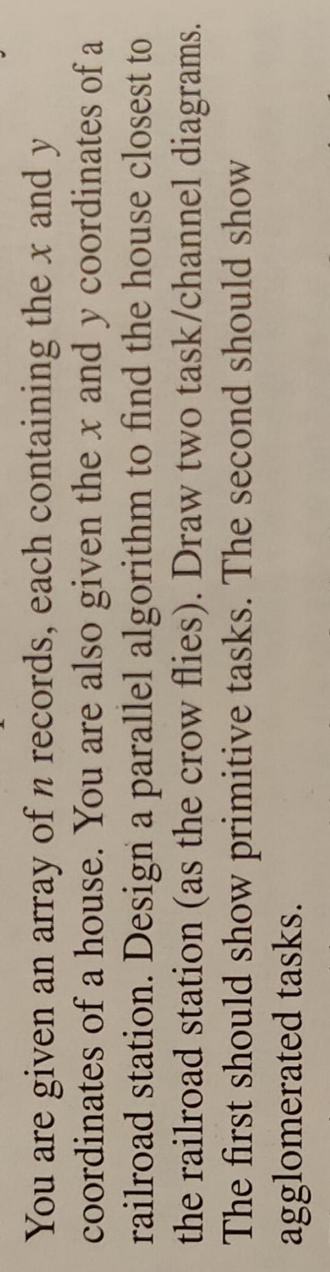 You are given an array of n records, each containing | Chegg.com