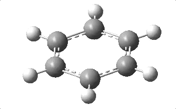 Solved 4) Animated vibrations for benzene (C6H6; modes A and | Chegg.com