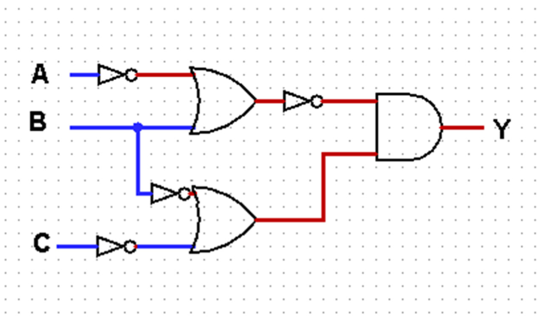 Solved Given the symbol diagram with inputs A, B & C and | Chegg.com