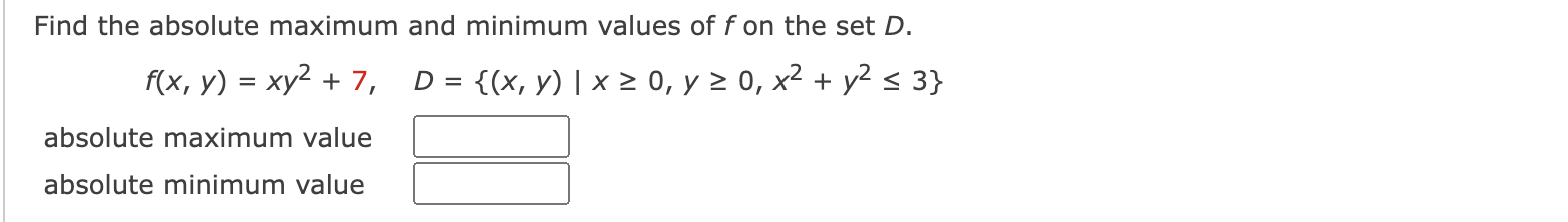 Solved Use a graph or level curves or both to find the local | Chegg.com