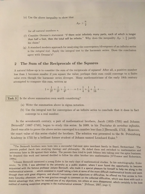 Solved Euler's Calculation of the Sum of the Reciprocals of | Chegg.com Solved Euler's Calculation of the Sum of the Reciprocals of | Chegg.com