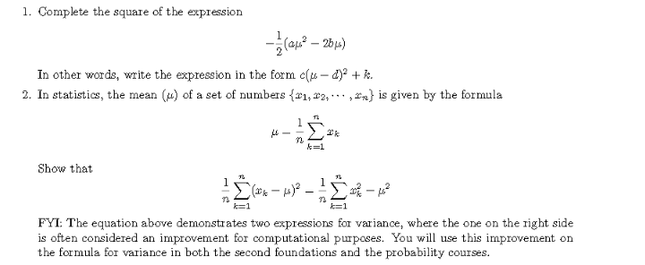 Solved 1. Complete the square of the expression (4x2 – 25) | Chegg.com