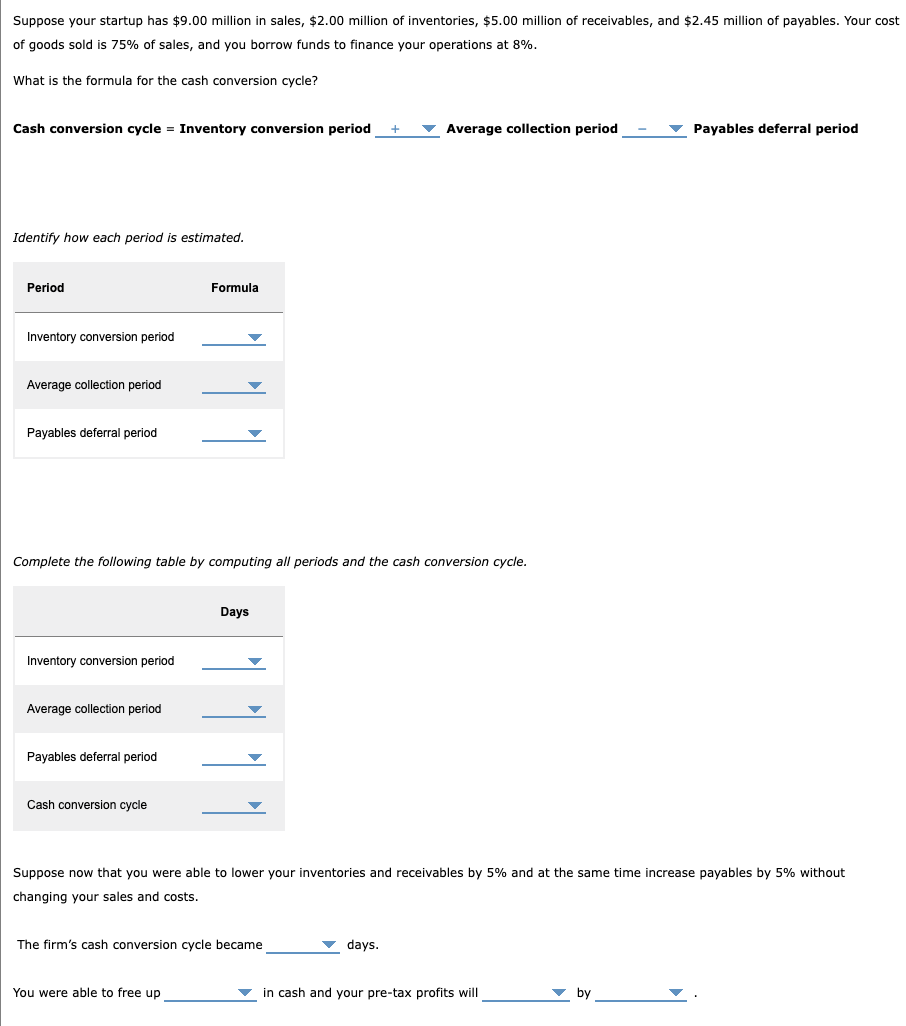 Solved According to the video, the shorter the cash | Chegg.com
