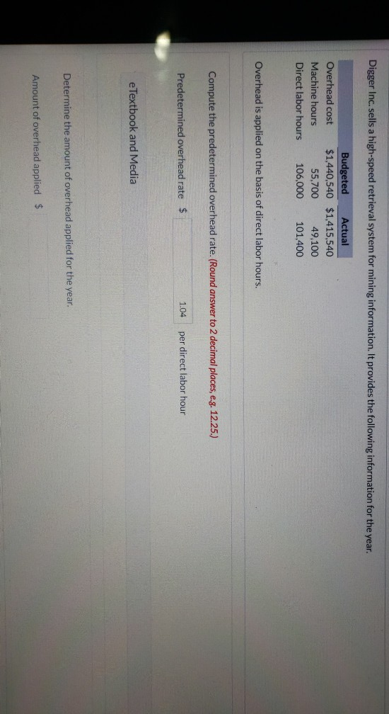 Solved Digger Inc. sells a high-speed retrieval system for | Chegg.com