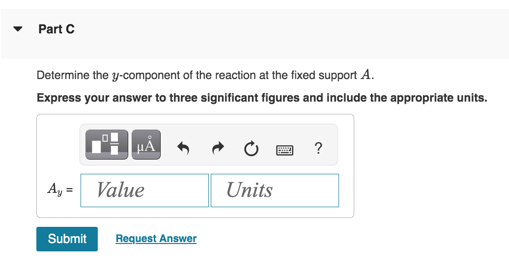 Solved Take P=35kN.EI is constant.Determine the y-component | Chegg.com