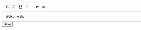 Solved Using Quilljs Text Editor Create A Component When A 3521
