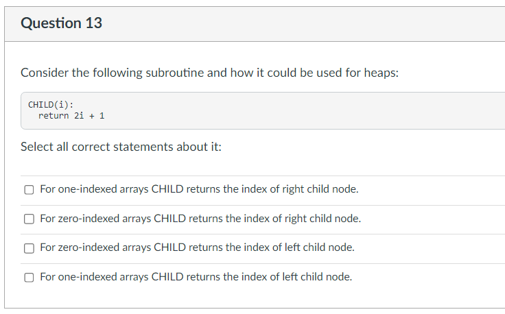 Solved Consider the following subroutine and how it could be | Chegg.com