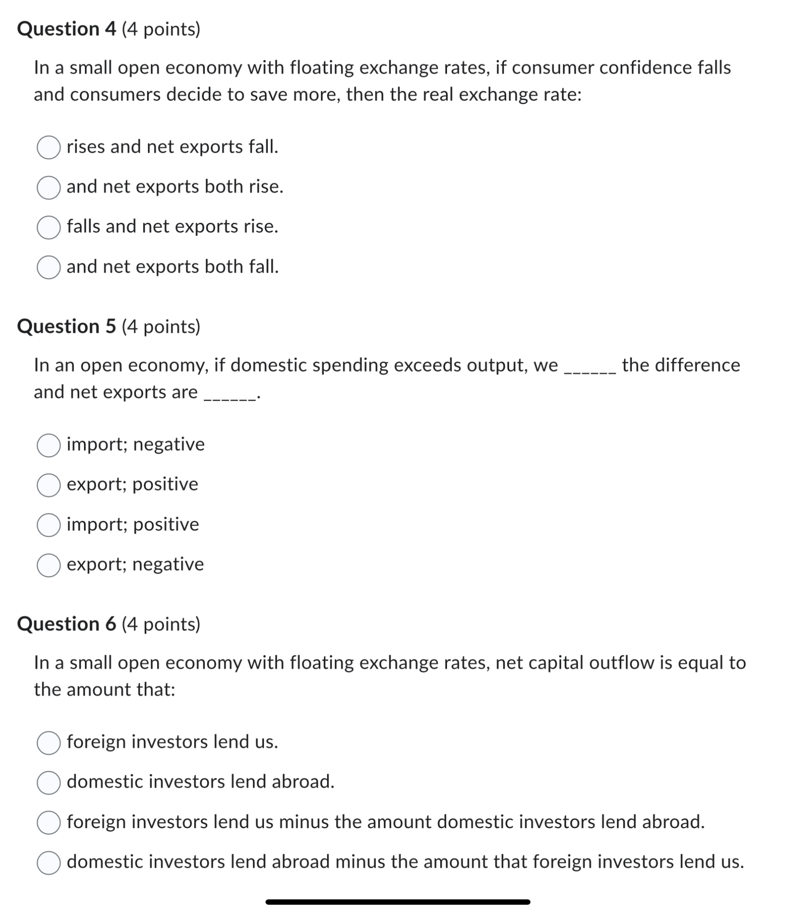 Solved 5. ﻿Could both internal and external balance be | Chegg.com