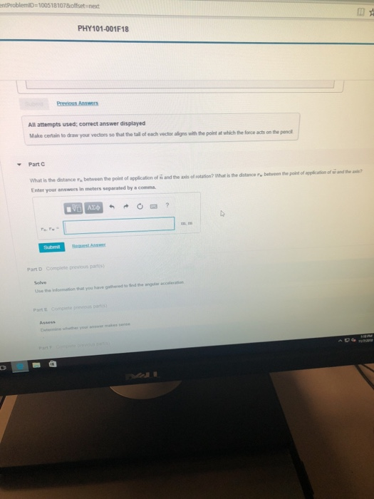 Solved PSS 7.1 Rotational Dynamics Problems Constants | Chegg.com