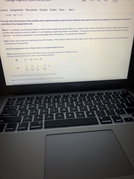 Solved ons List View Topic 0 Seing scussion #2: Solving | Chegg.com
