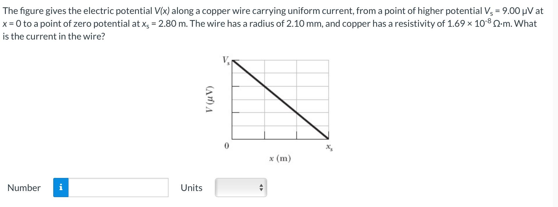 Solved The figure gives the electric potential V(x) along a | Chegg.com