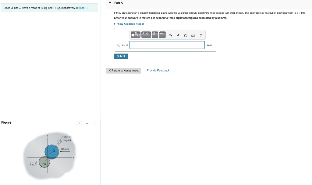 Solved Disks A and B have a mass of 16 kg and 11 kg, | Chegg.com