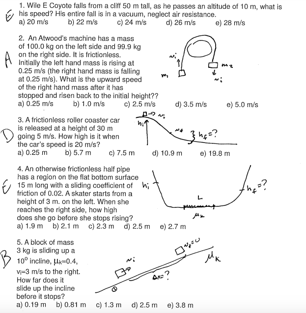 Solved I have the answers, I just need help working them | Chegg.com