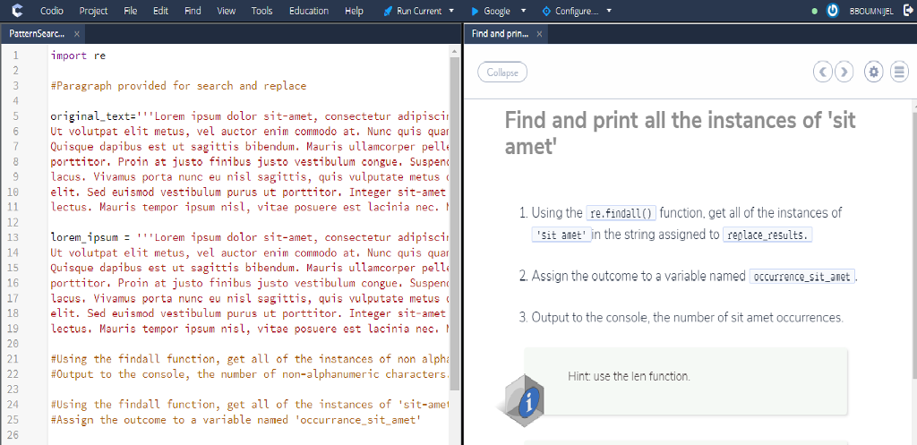 can someone help me with 6-2 final project script | Chegg.com