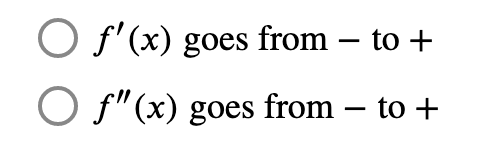 Solved State the sign change at the transition point B in | Chegg.com