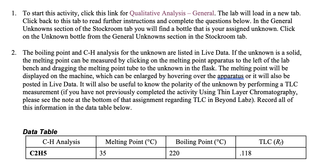 To start this activity, click this link for | Chegg.com