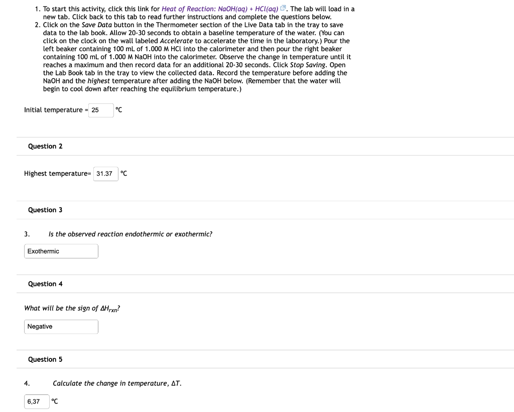 Solved 1. To start this activity, click this link for Heat | Chegg.com
