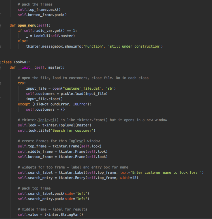 Creating A GUI CRUD application 20 pts 0 Not | Chegg.com
