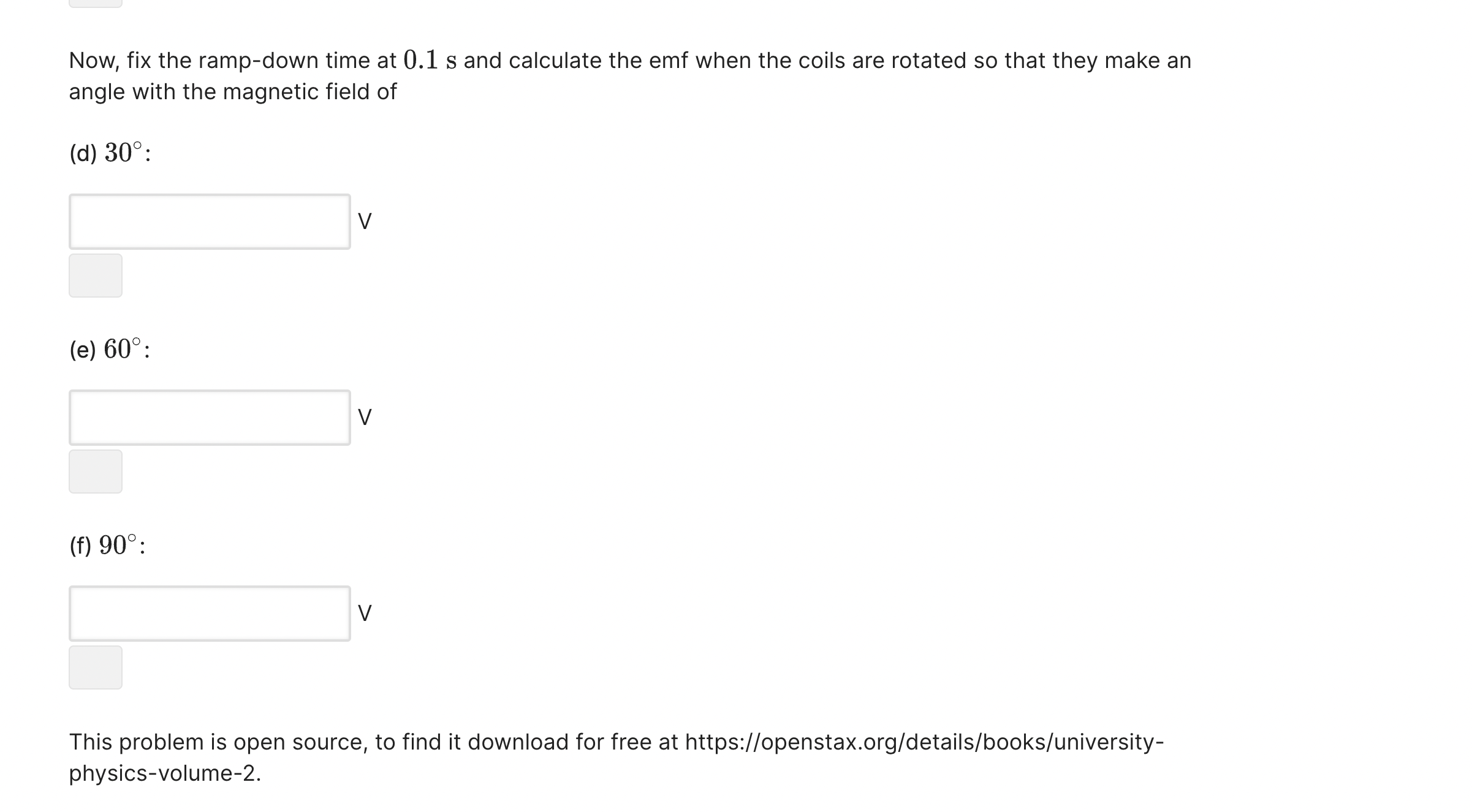 Solved 6 points possible (graded) A 50-turn coil has a | Chegg.com