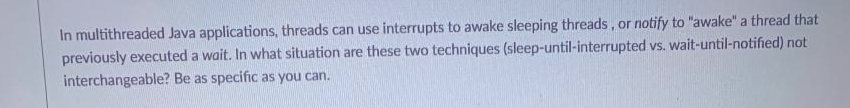 Solved In multithreaded Java applications, threads can use | Chegg.com