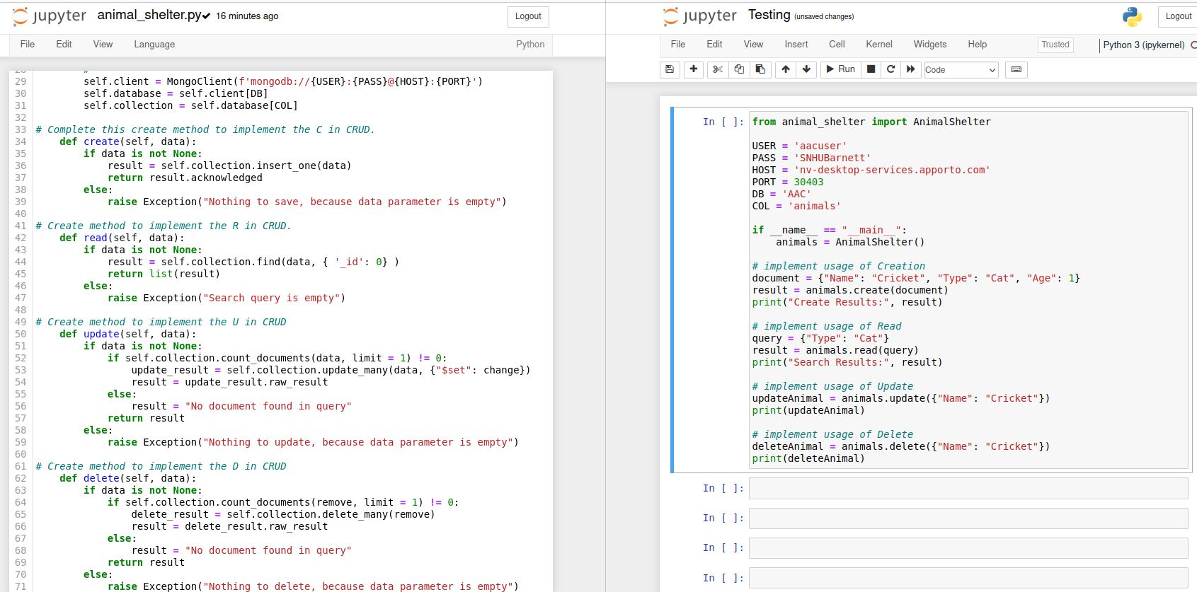 Solved Needing assistance implementing and testing Update | Chegg.com