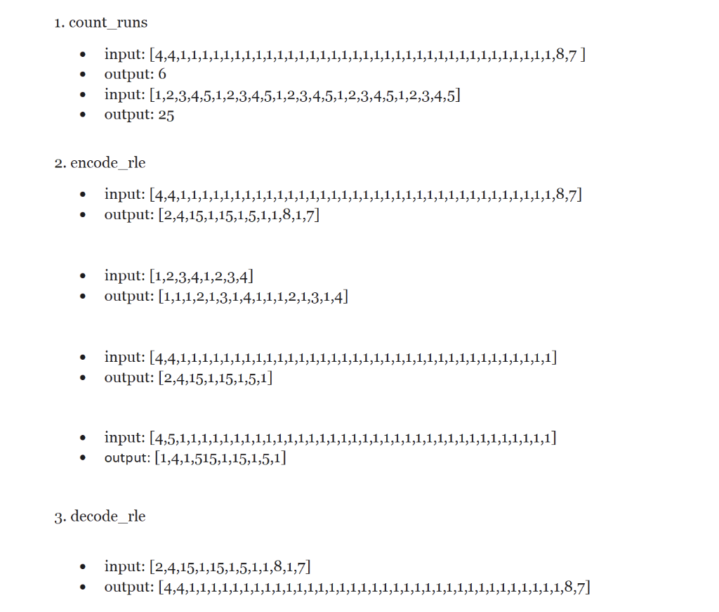 Solved 1 To hex string data Translates Data RLE Or Raw Chegg