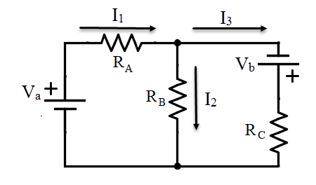 Solved 1. Write an equation for the currents entering in/out | Chegg.com